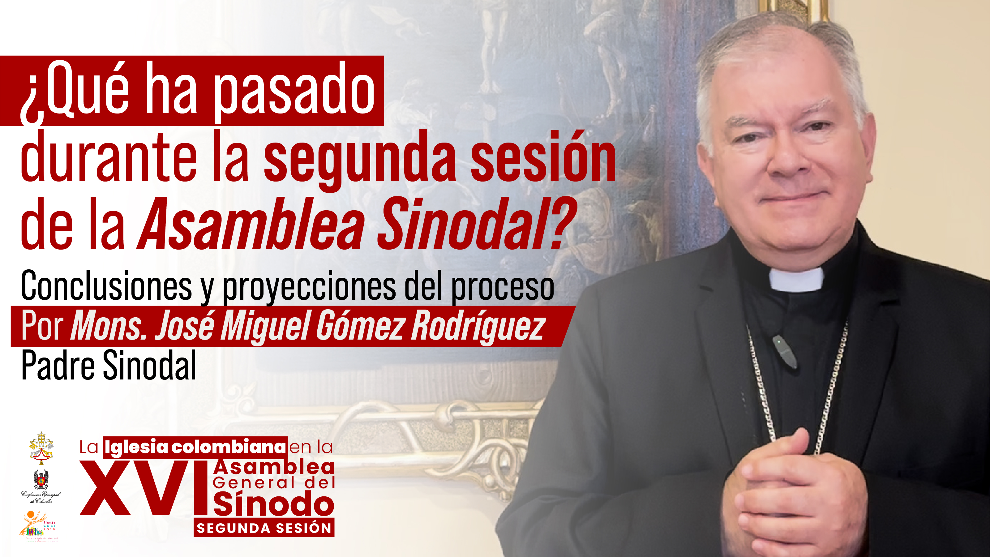 documento final del sínodo de la sinodalidad | Conferencia Episcopal de Colombia
