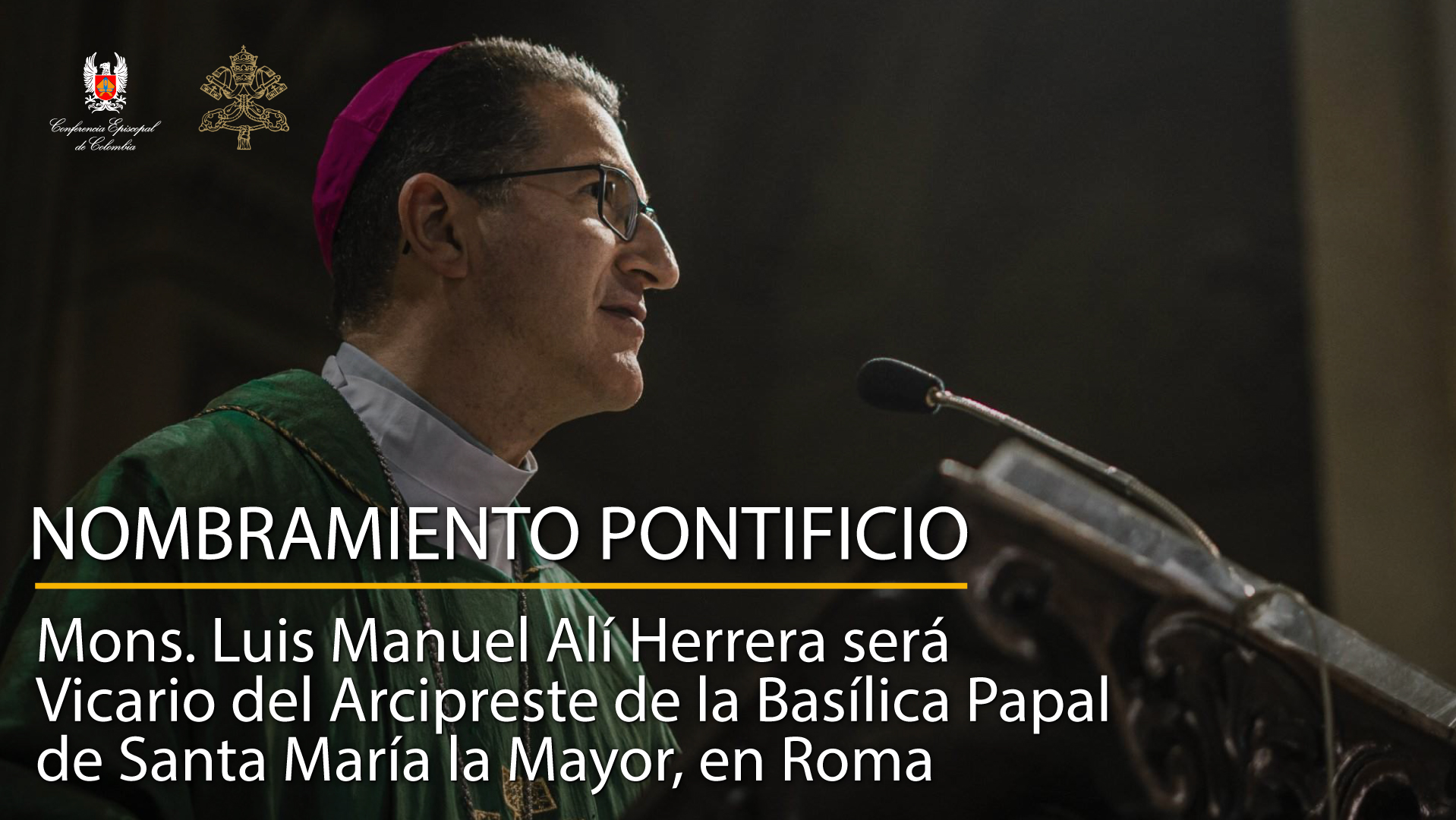 Papa León XIV designa a monseñor Luis Manuel Alí Herrera como Vicario ...
