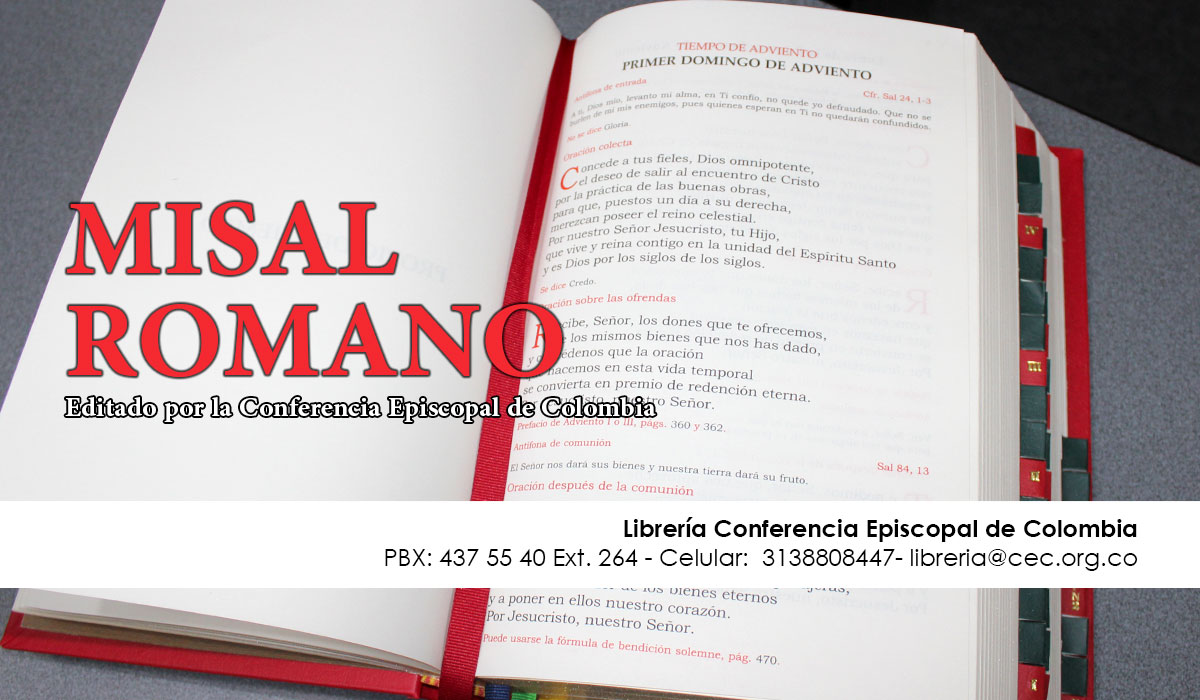 Misal Romano | Conferencia Episcopal de Colombia.